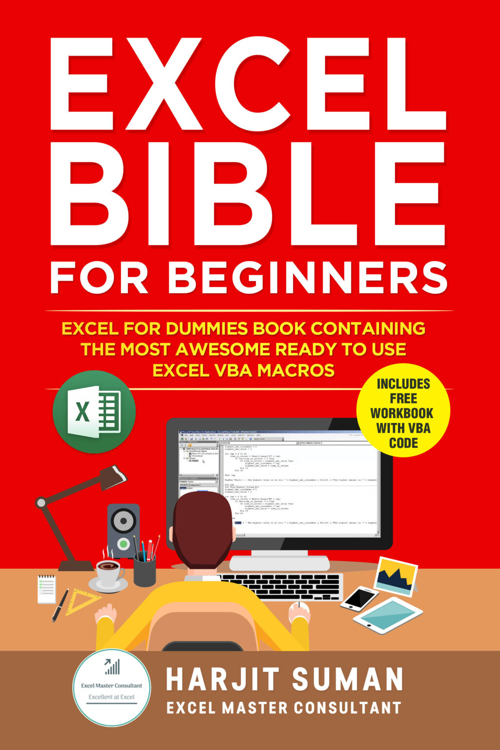 Excel Bible for Beginners – Excel for Dummies Book Containing the Most ...