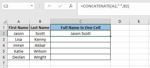 Combine Two Cells In Excel In 3 Simple Ways Excel Master Consultant