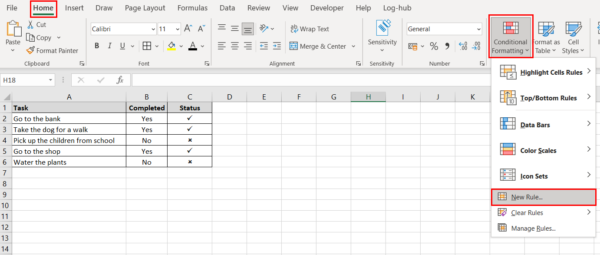 Tick Symbol in Excel: 12 Awesome Ways to Insert Tick and Cross Symbols ...